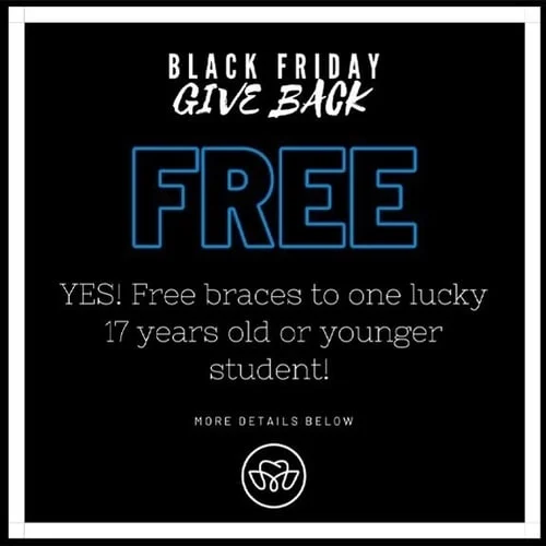 Thanksgiving & Black Friday Free Braces 2020 | Apex Dental Studio