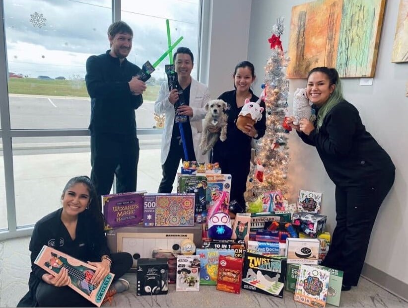 Spreading Smiles: Local Dental Studio Joins Toys for Tots for Christmas ...